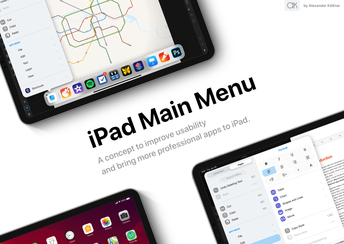 The iPad Main Menu concept: the Next Game Changer? - Numeric Citizen Blog
